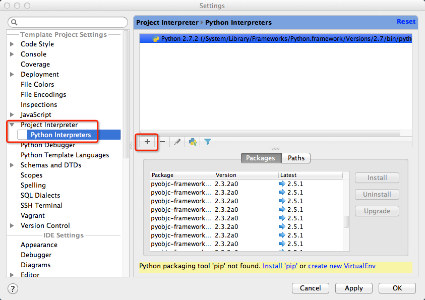 pycharm 使用心得九解决No Python interpreter selected的问题 python 积木网gimoo net
