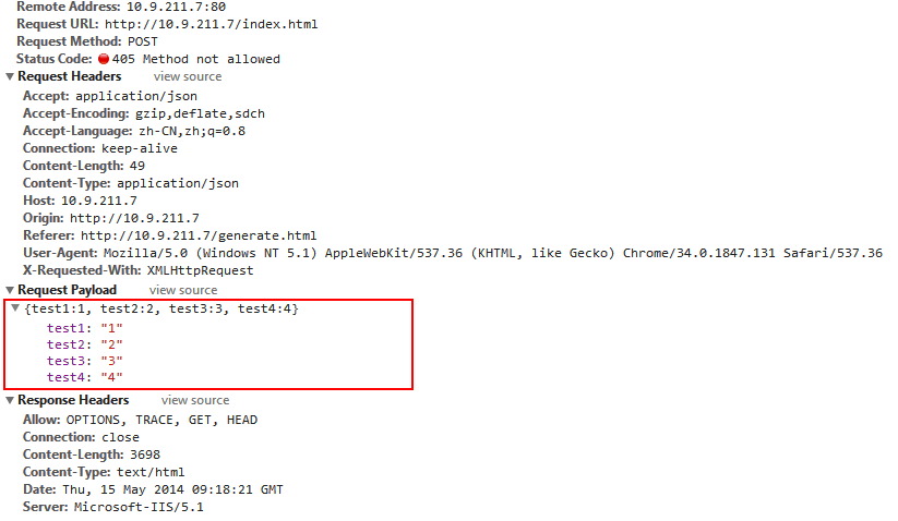 jQuery向后台传入json格式数据的方法_jQuery_积木网（gimoo.net）