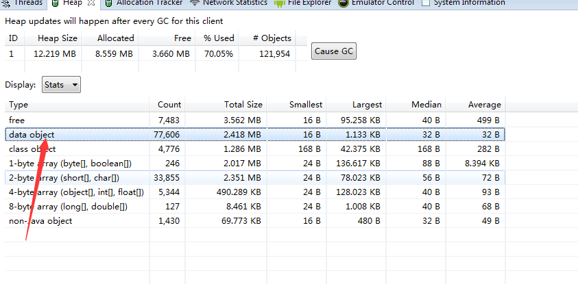 android 内存泄露 /进程 内存检查 --DDMS工具_Android技巧_积木网（gimoo.net）
