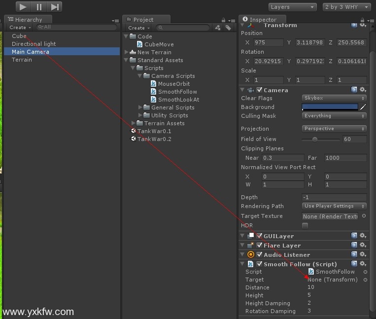 Unity3D使物体运动的程序脚本的使用与说明实现详解_Unity3d_积木网（gimoo.net）