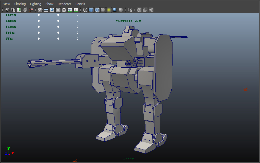 Unity3D游戏开发之游戏模型制作：机器人_Unity3d_积木网（gimoo.net）