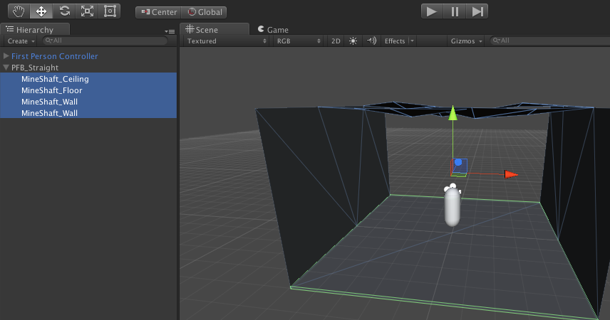 Unity学习笔记之四完善Prefab并添加First Person Controller_Unity3d_积木网（gimoo.net）