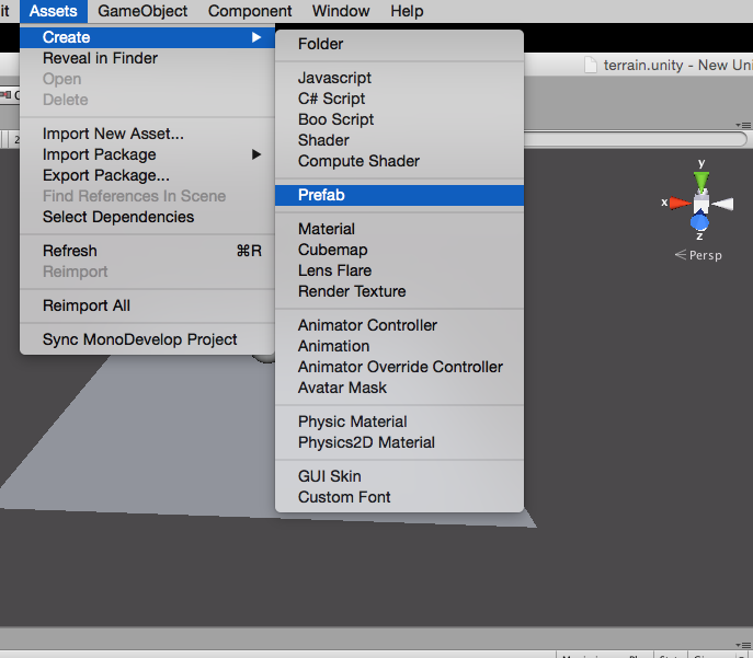 Unity中预设体的创建(mac机）_Unity3d_积木网（gimoo.net）