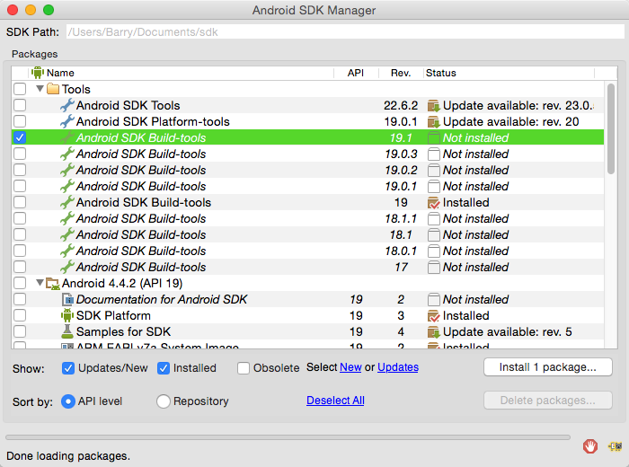 解决下载Android Build-tools 19.1.0失败_Android技巧_积木网（gimoo.net）