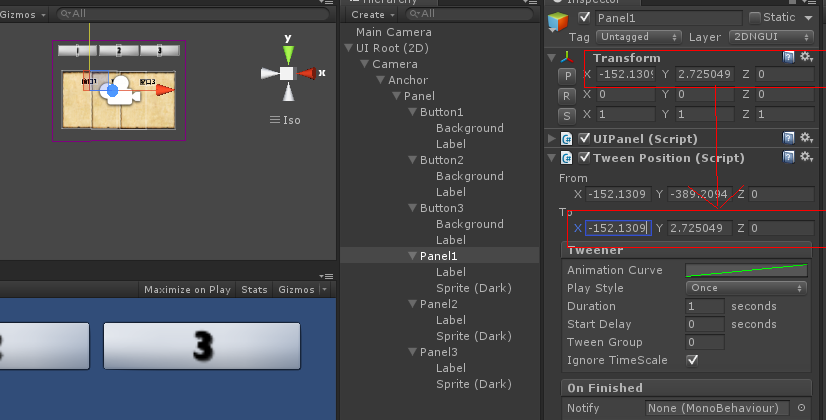 Unity3D使用UIPlayTween和TweenPosition实现面板的动态弹出与弹入_Unity3d_积木网（gimoo.net）