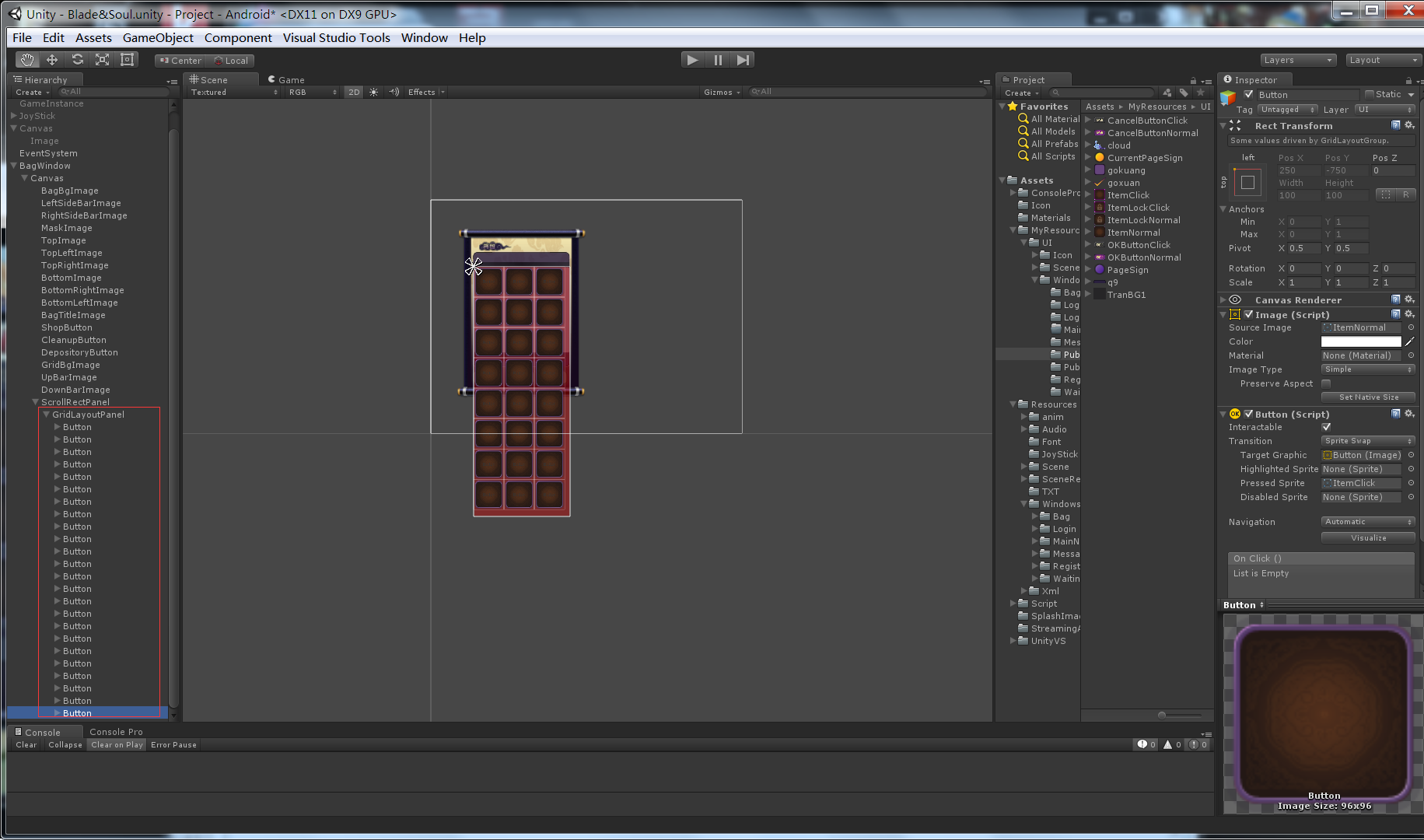 Unity3d UGUI 滚动视图ScrollView的使用教程之简易背包_Unity3d_积木网（gimoo.net）