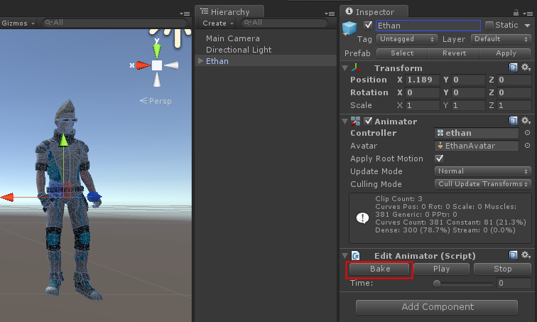 Unity 编辑器下控制播放Animator_Unity3d_积木网（gimoo.net）