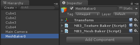 Unity MeshBaker 合并网格和材质_Unity3d_积木网（gimoo.net）