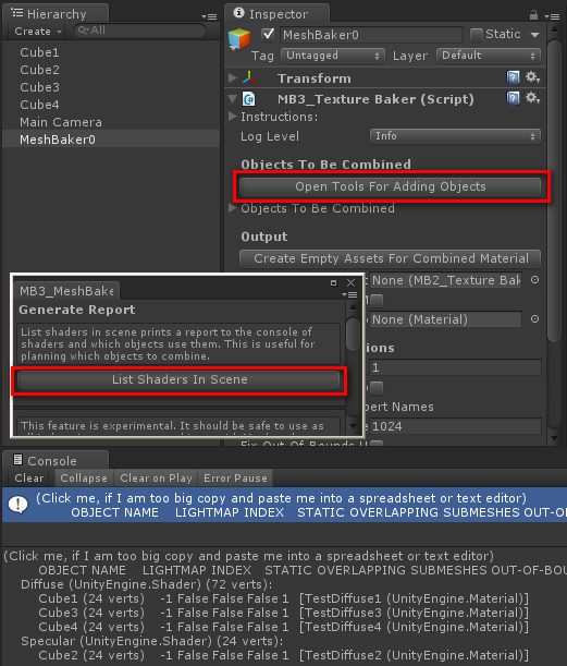 Unity MeshBaker 合并网格和材质_Unity3d_积木网（gimoo.net）