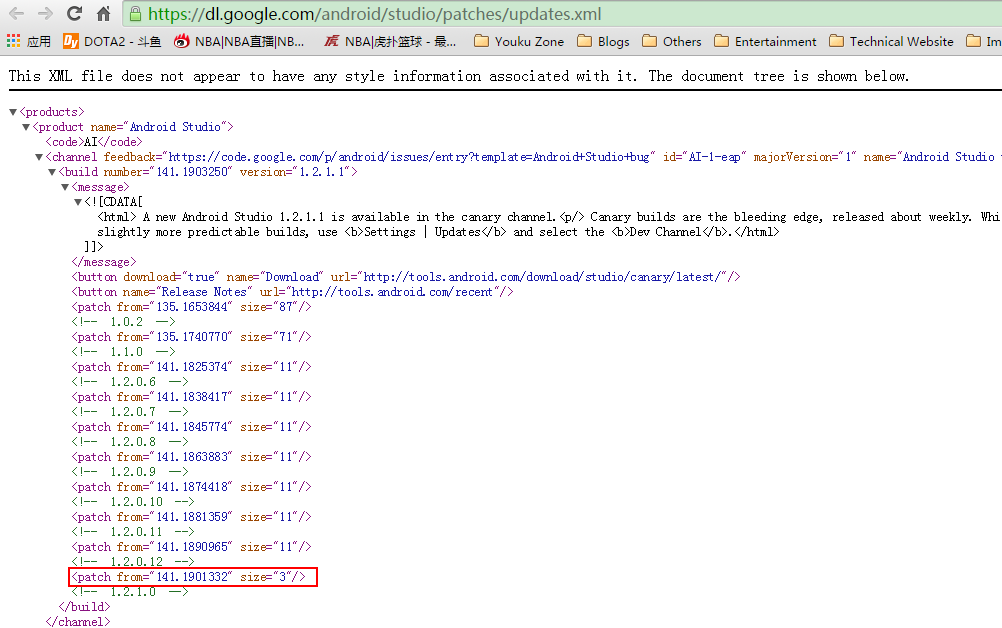 离线安装 Android Studio 更新_Android技巧_积木网（gimoo.net）