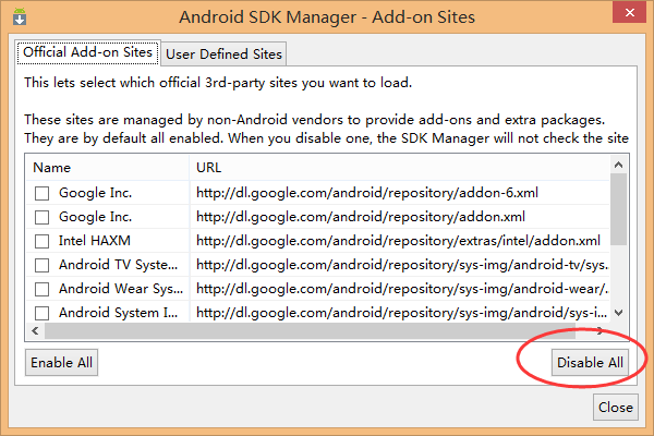 Android Studio学习配置-SDK Manger镜像源设置,不用翻墙也能飞速下载sdk_Android技巧_积木网（gimoo.net）